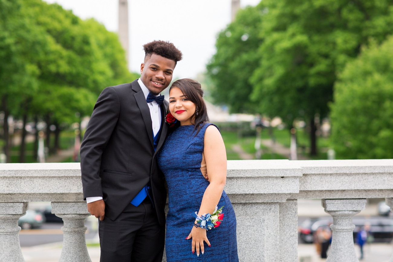 Harrisburg High Senior School Prom Couple Photography