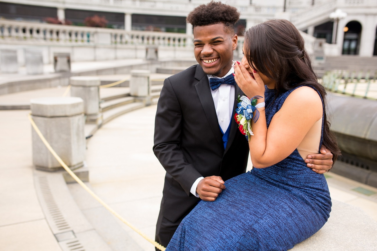 Harrisburg High Senior School Prom Couple Photography
