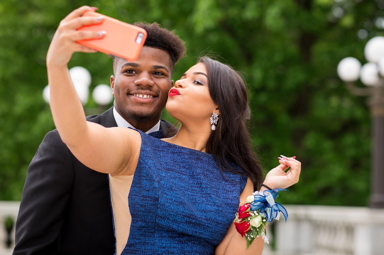 Harrisburg High Senior School Prom Couple Photography