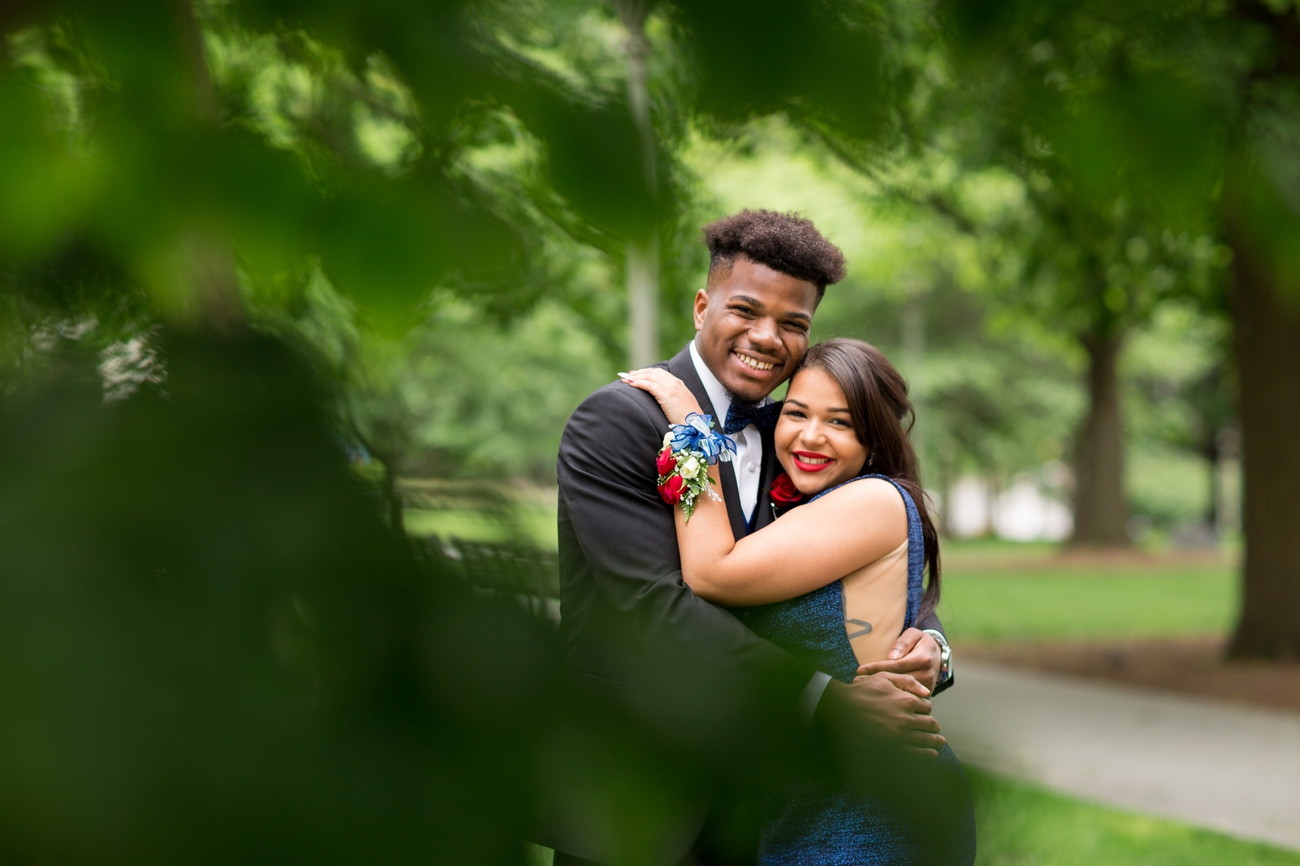 Harrisburg High Senior School Prom Couple Photography